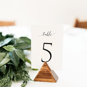 Printable Table Numbers Cards, Table Numbers Printable, Table Numbers ...