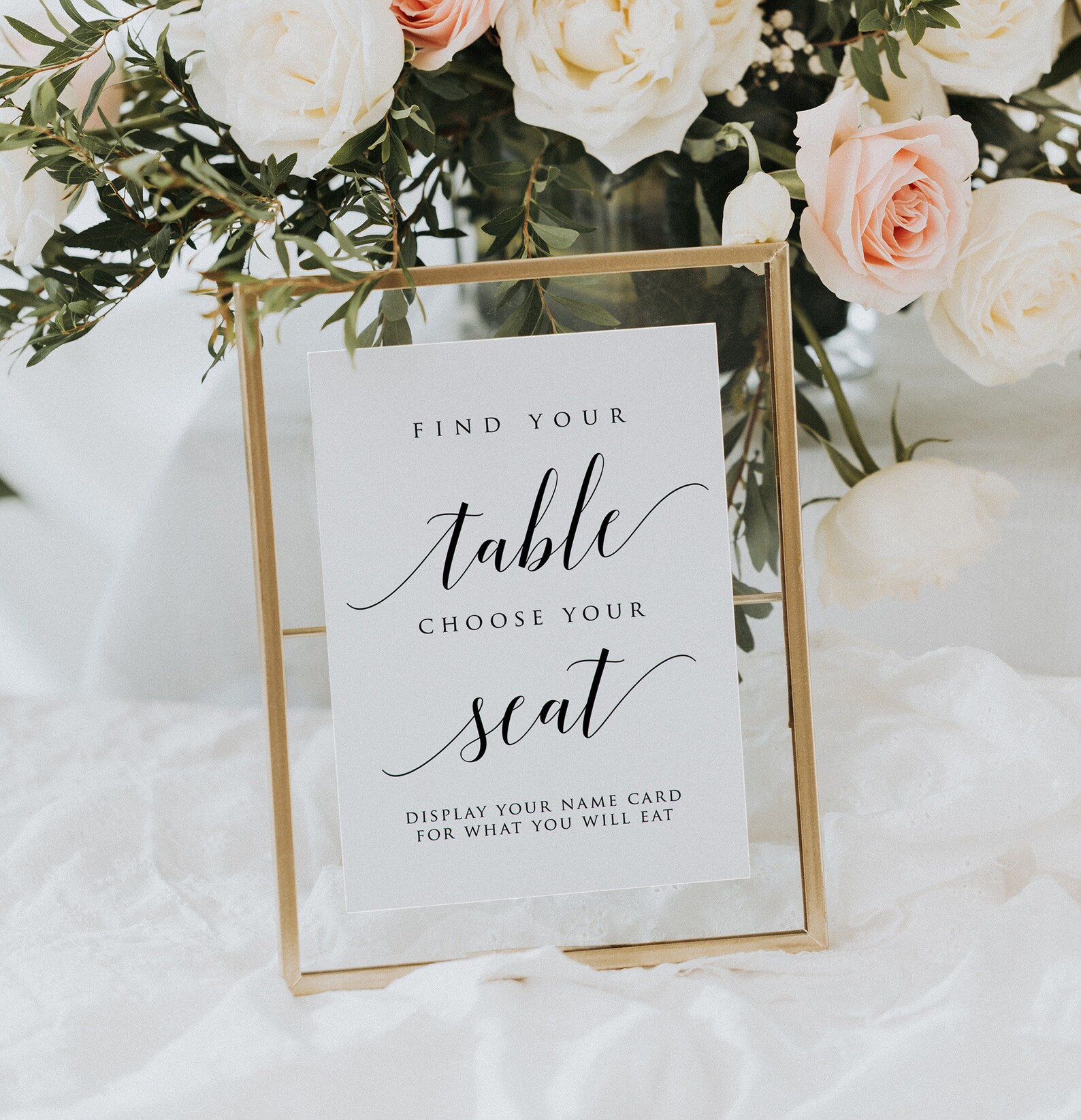 Find Your Table Sign Please Find Your Seat Sign Take Your - Etsy