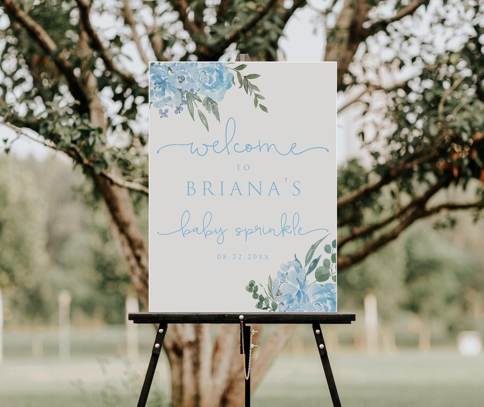 Floral Baby Sprinkle Welcome Sign Baby Shower Welcome Sign - Etsy