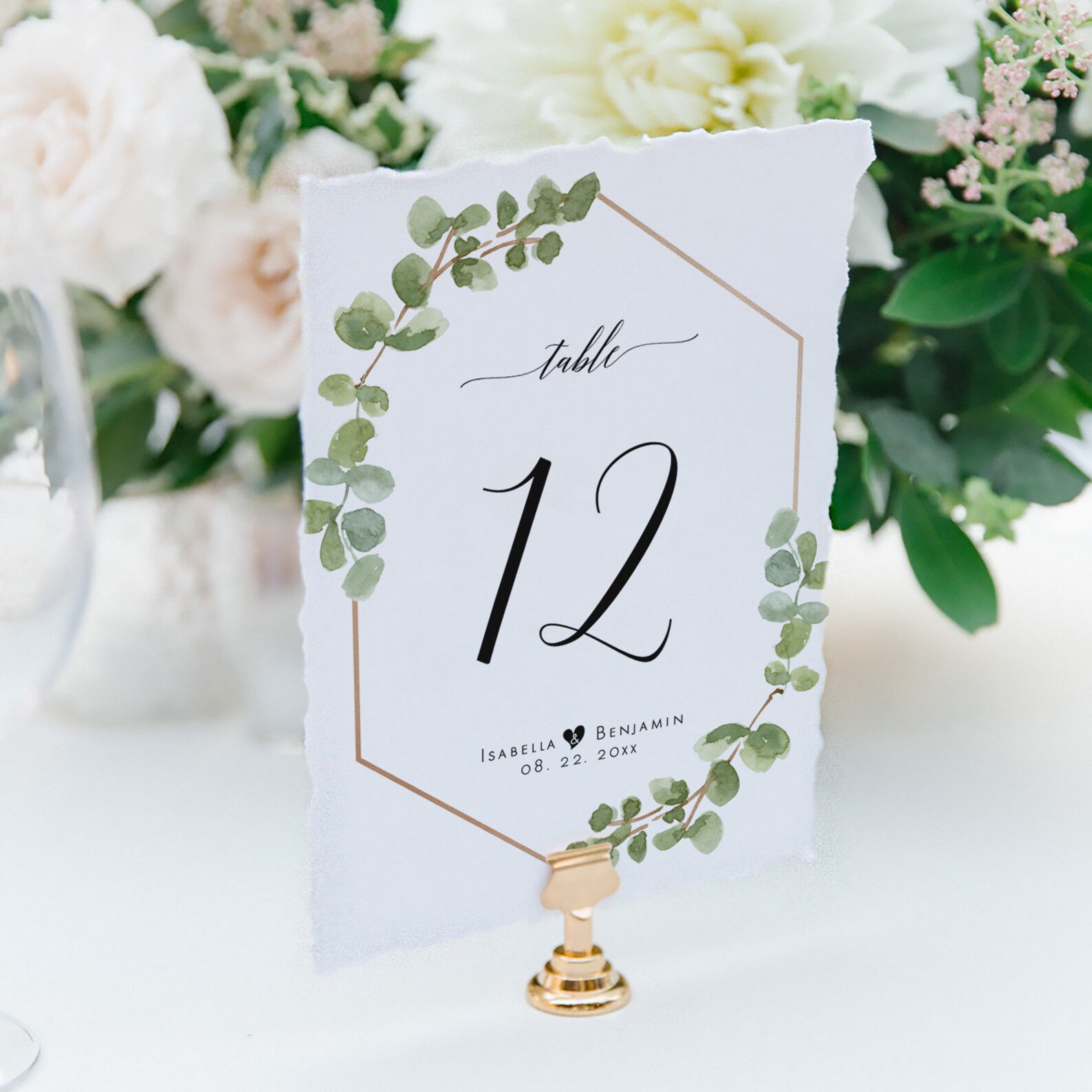Printable Table Number Cards Table Numbers Printable Gold - Etsy