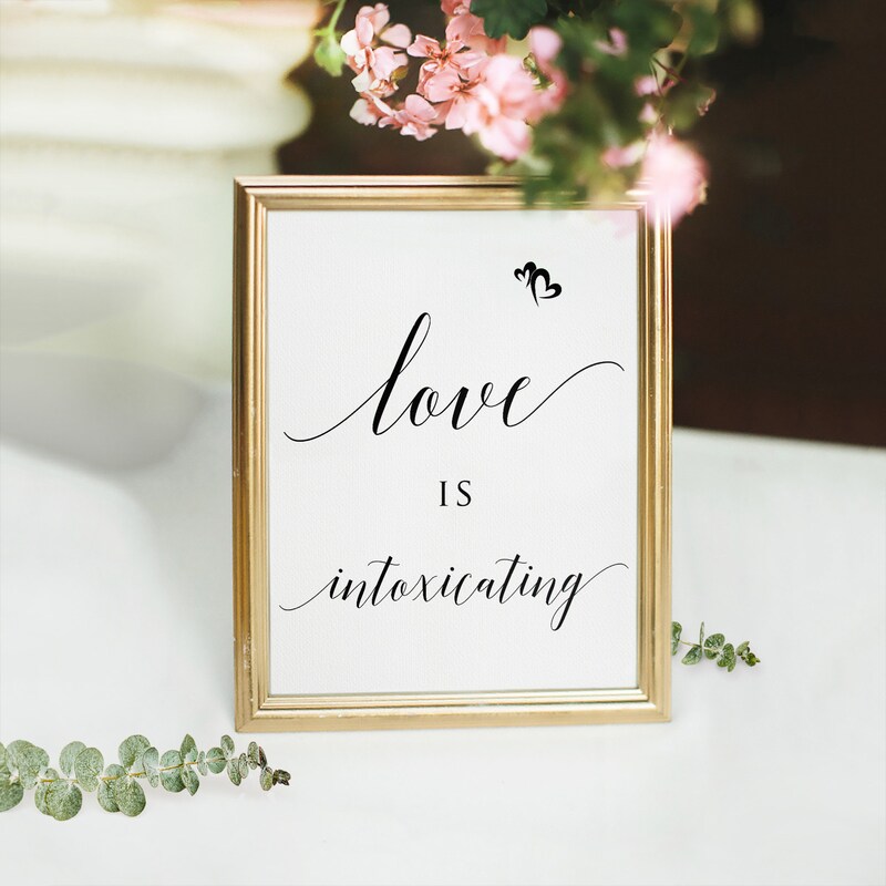 Love is Intoxicating - Etsy