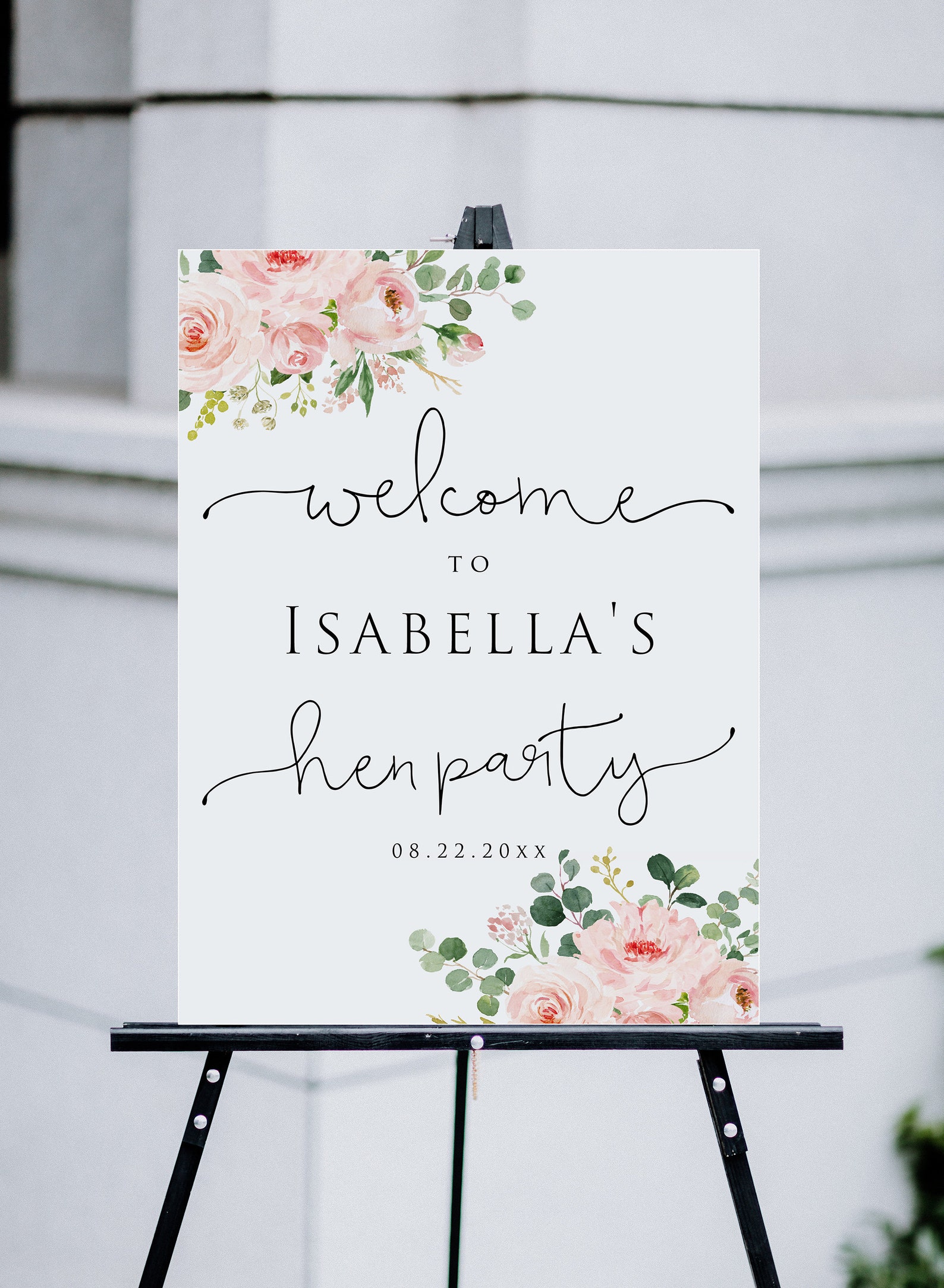 7 Sizes Hen Party Welcome Sign Hen Party Welcome Sign Hen | Etsy