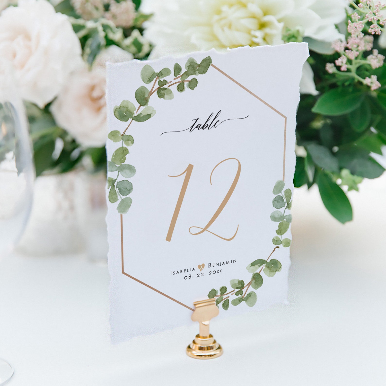 Printable Table Number Cards Table Numbers Printable Gold - Etsy