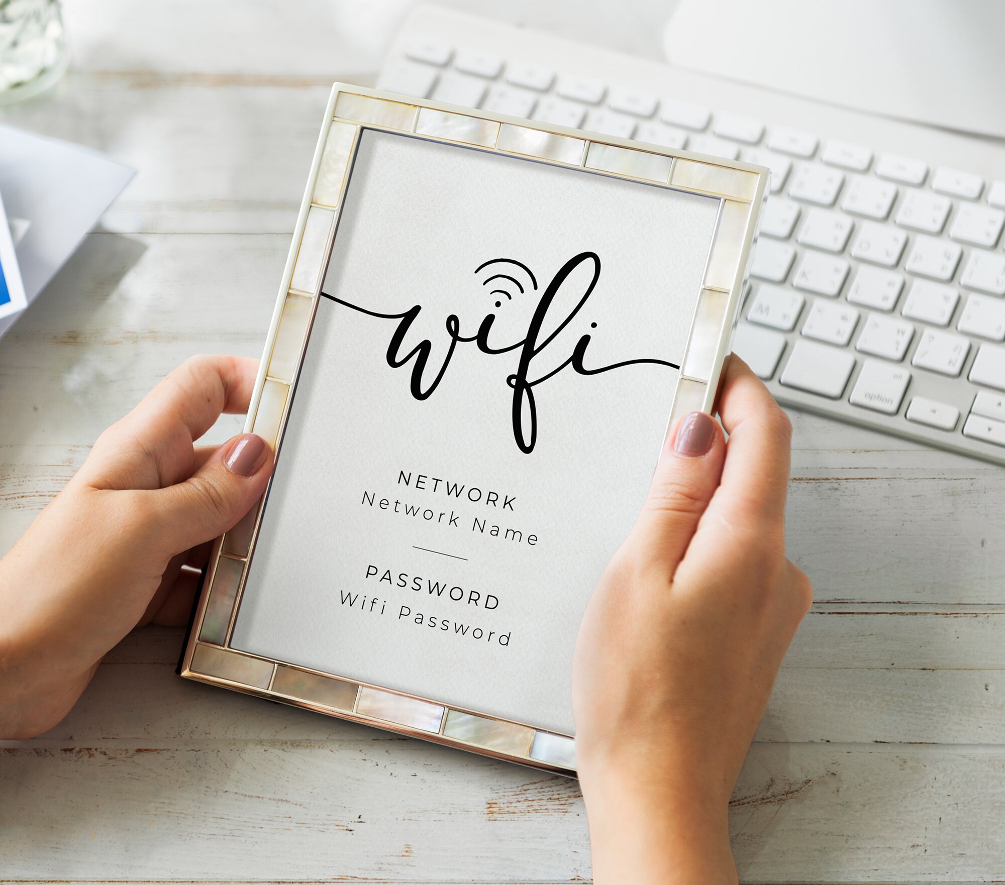 WIFI Password Sign Printable Wifi Sign WIFI Password Sign | Etsy Canada