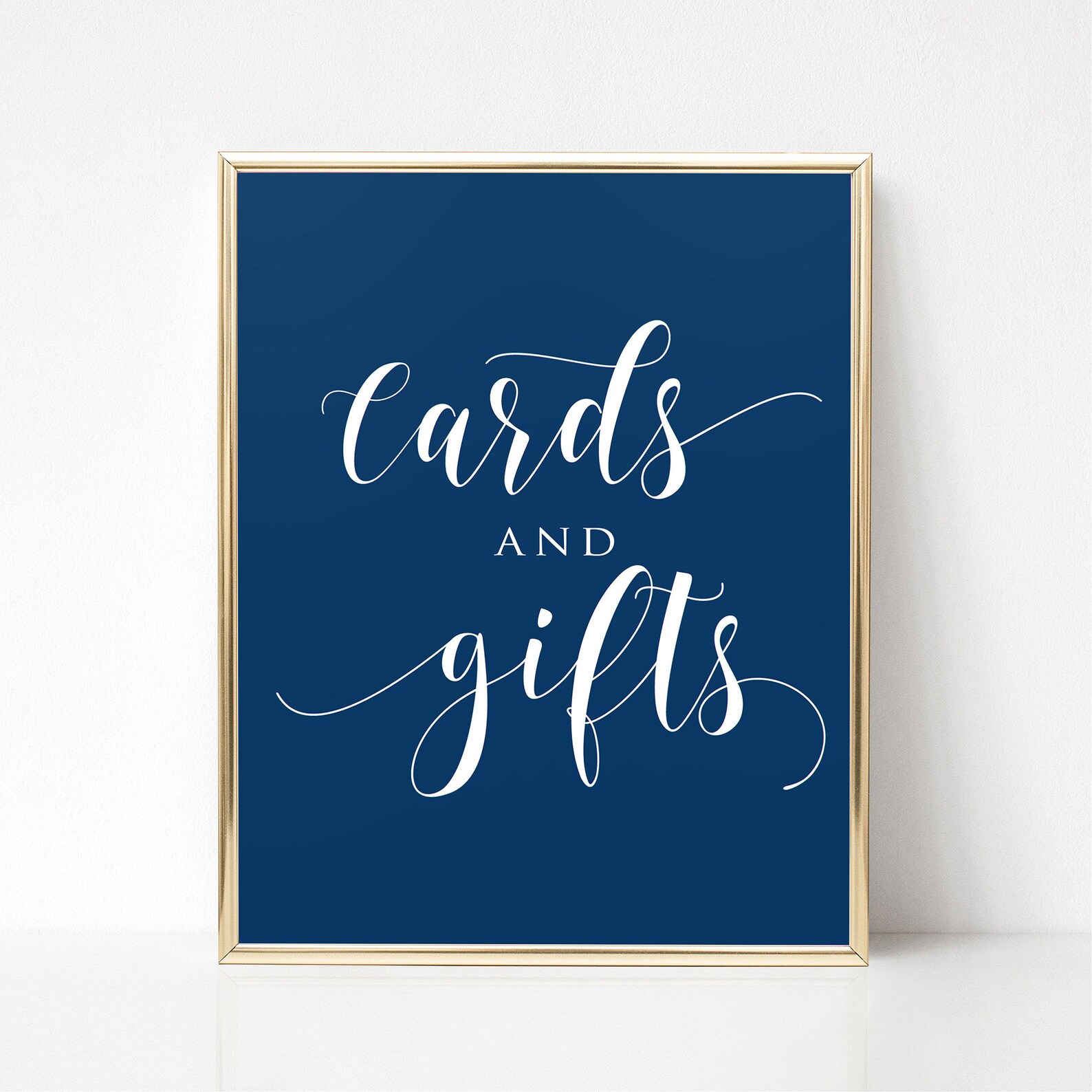 Printable Cards and Gifts Sign Editable Cards and Gifts Sign - Etsy