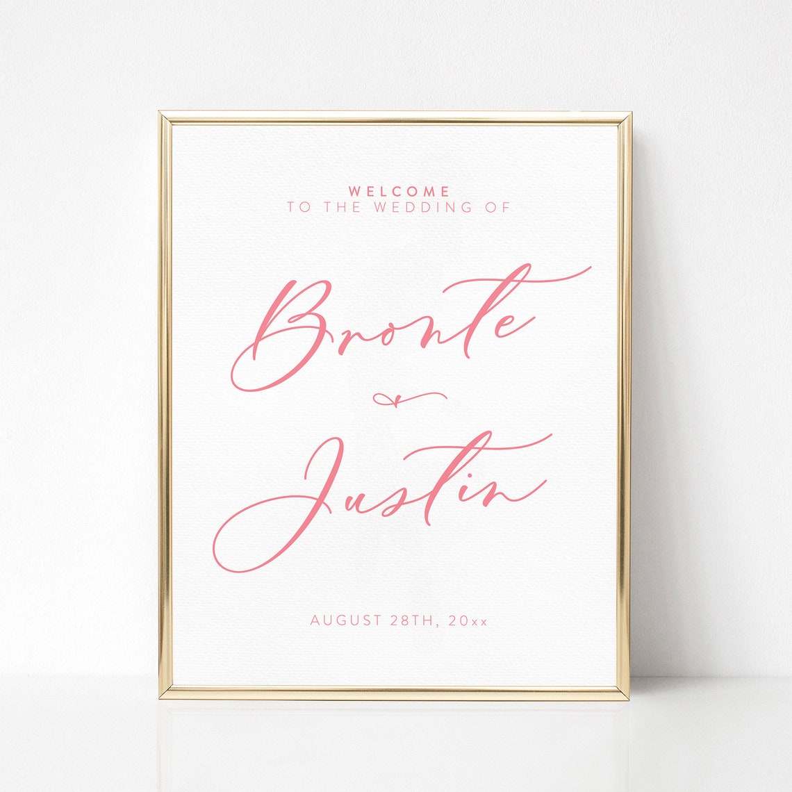 Wedding Welcome Sign Template Printable Welcome Sign | Etsy