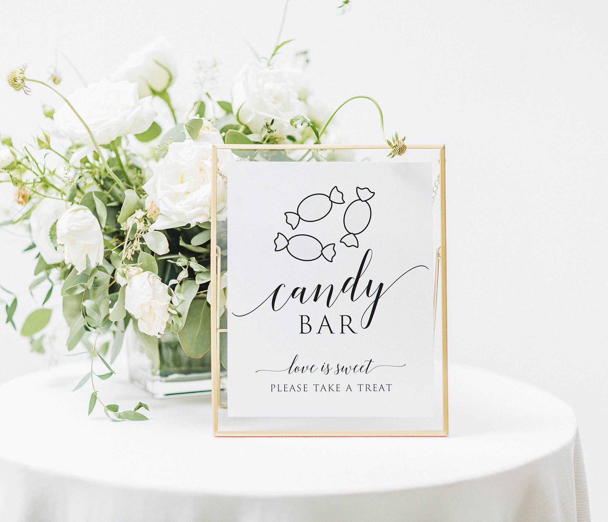 Candy Bar Signs Templates