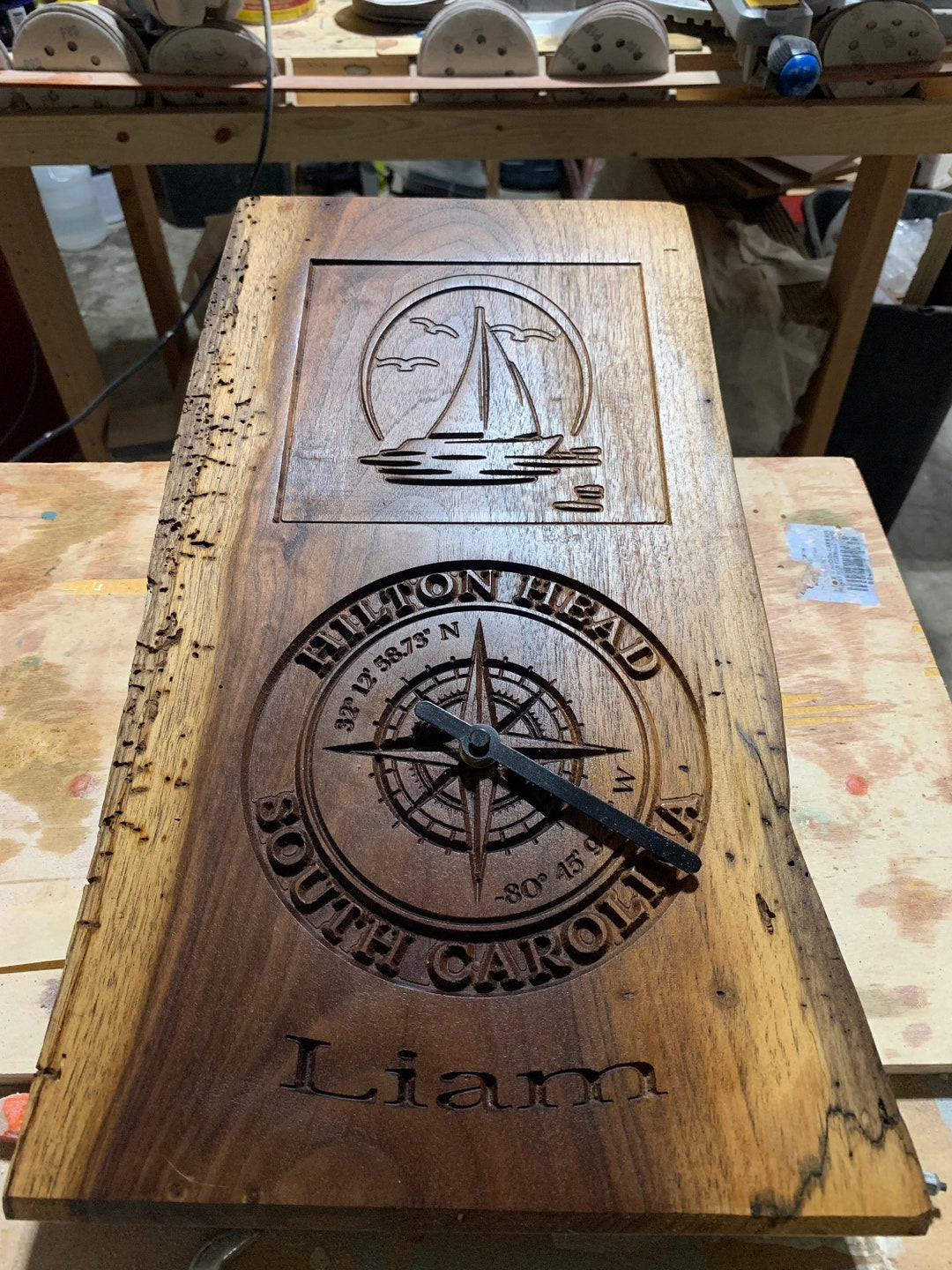 Hand Crafted, Individual, Custom Made Tide Clocks - Etsy