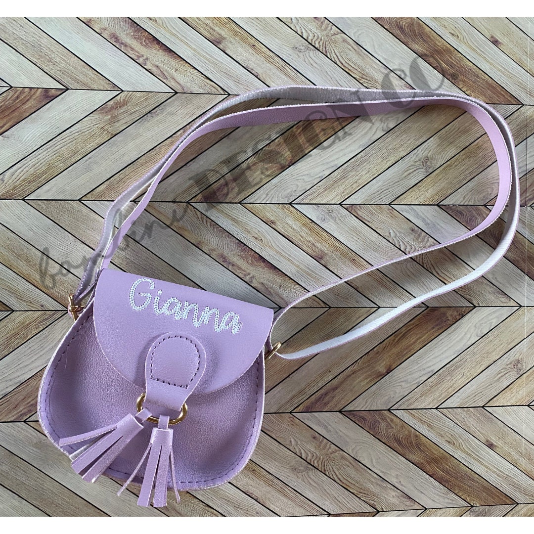 Embroidered Purse, Personalized Purse, Kids Pocketbook, Personalized ...