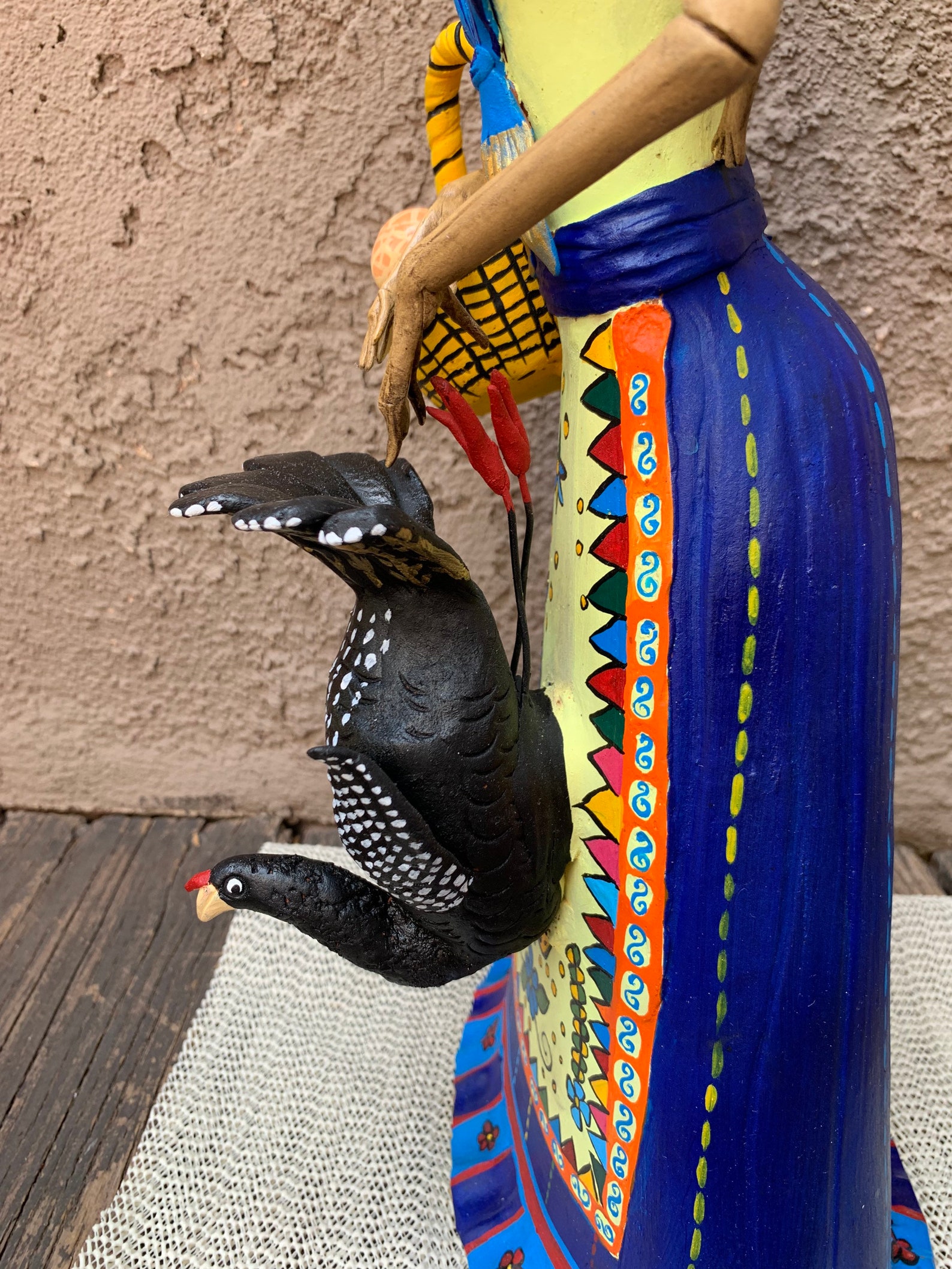 Catrina de Barro Clay Día de Muertos de Michoacán México. SÓLO - Etsy ...