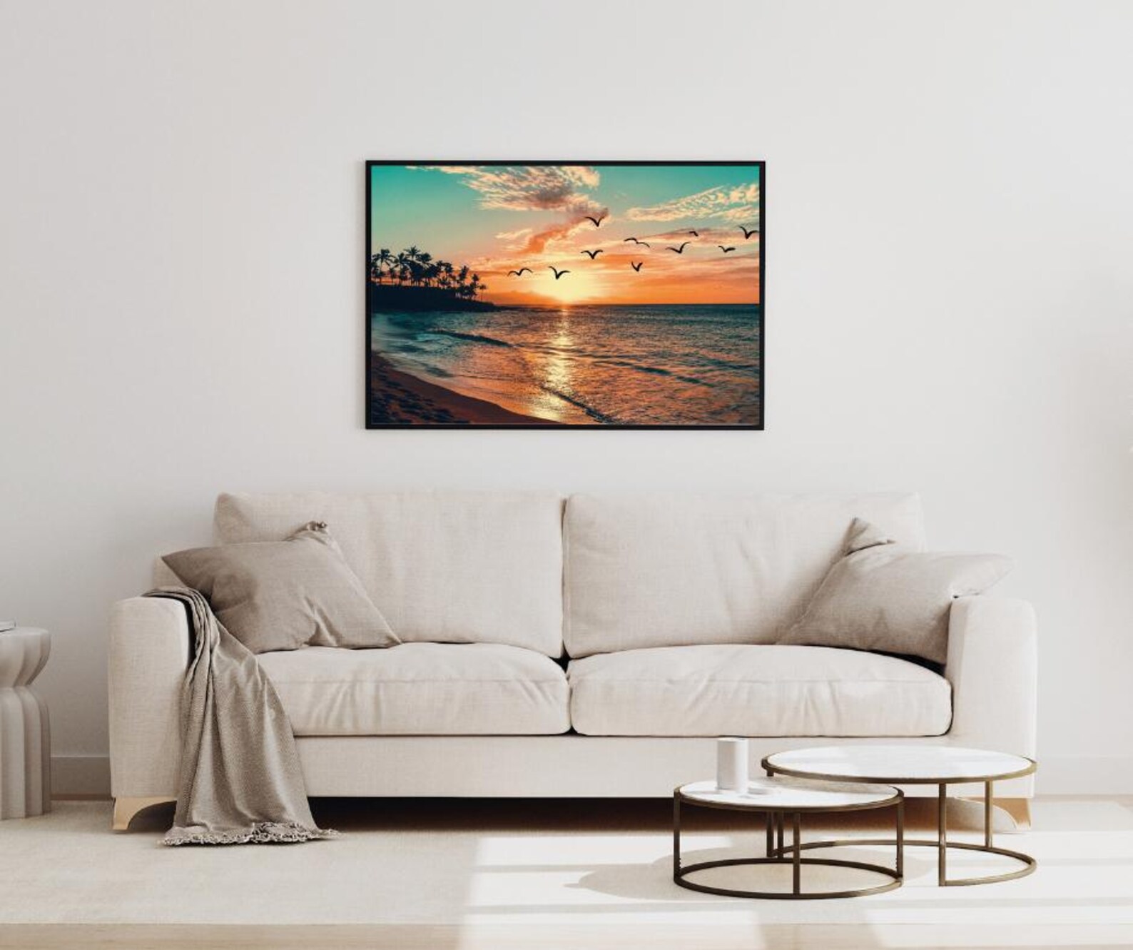 Calming Tropical Beach (downloadable Digital Art) - Etsy