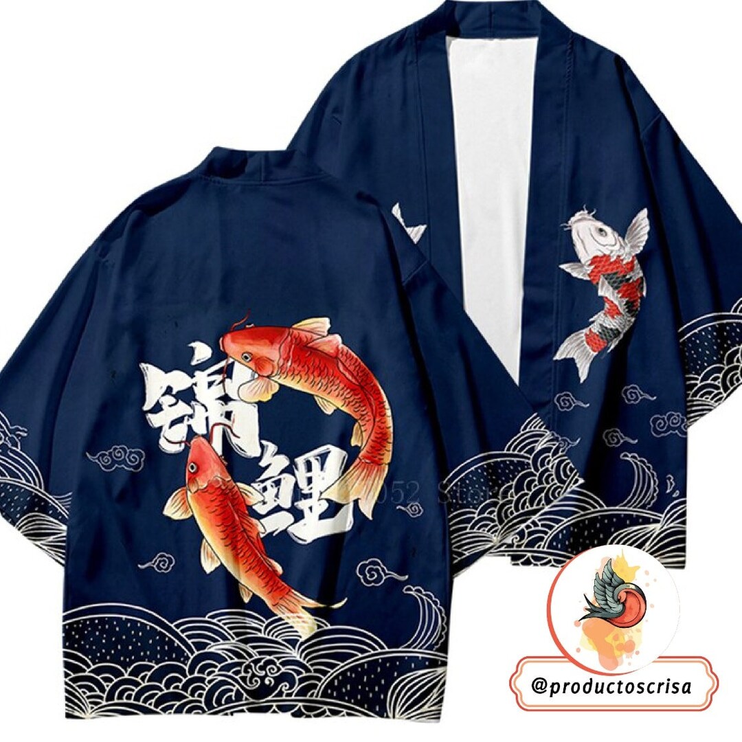 Koi Fish Kimono - Etsy