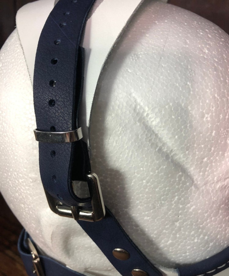 Leather Cosplay Mask Cosplay Handmade Steampunk Real - Etsy