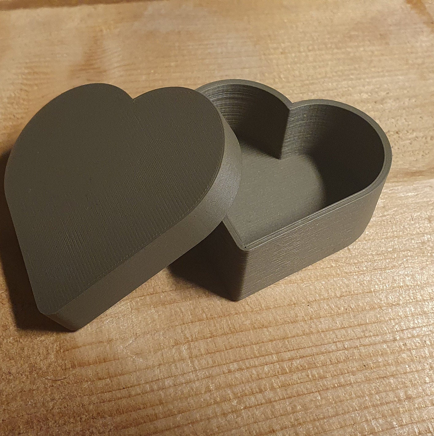 3D Juwelry Box Heart Shape, STL File, 3D Printing ABC, Digital Files ...