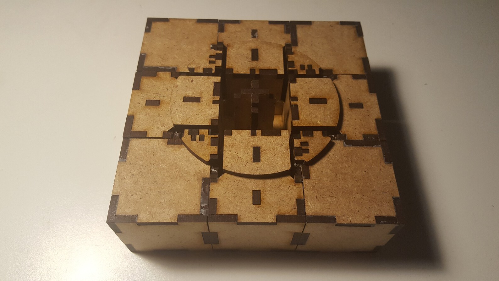 Rubik's Cube 3mm Real Working DFX File for Laser All Wood Kit DIY ...
