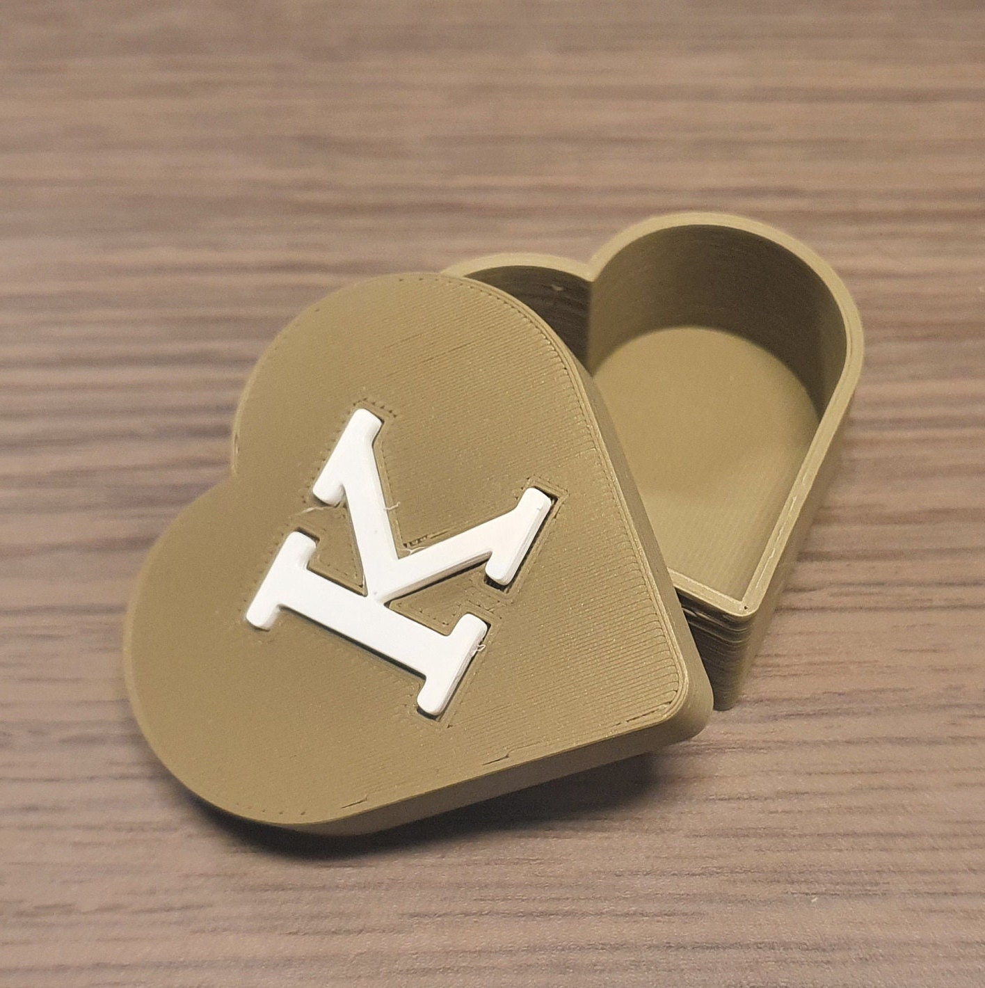 3D Juwelry Box Heart Shape, STL File, 3D Printing ABC, Digital Files ...