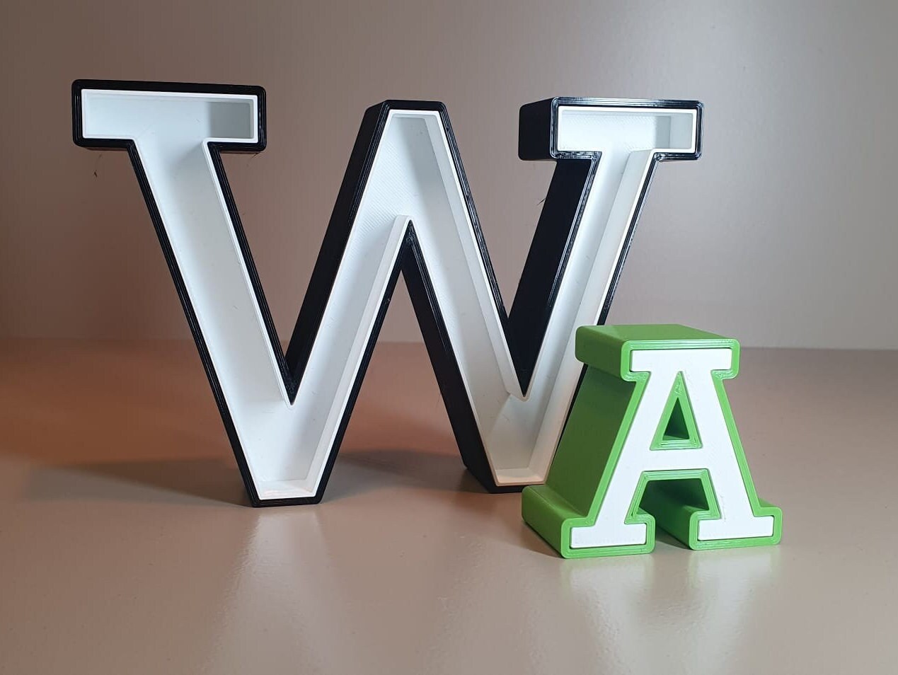 Ledbox Alphabet, STL File, Font ABC, Digital Files, 3D Model, 3D ...