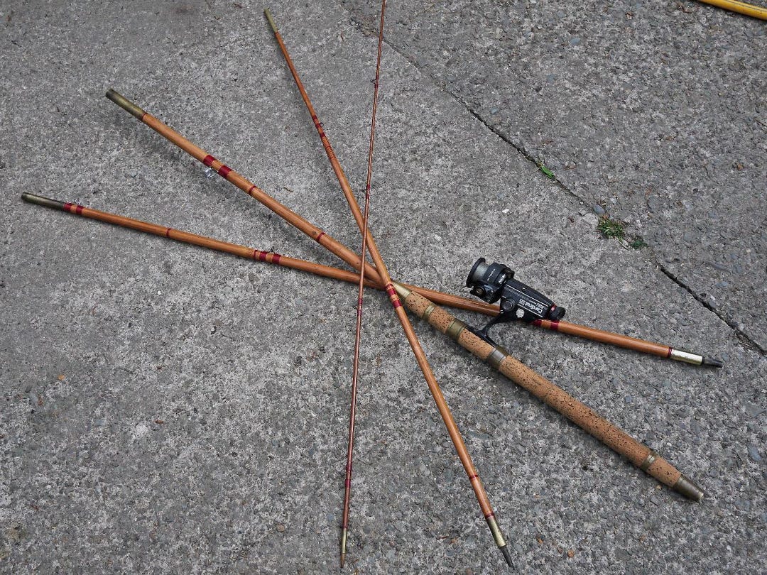 Classic Antique 16ft River Float Rod (whole Cane Fishing Rod) - Etsy