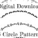 Circle Frames SVG, Circle Frame Decal, Circle Frame Cut Files, Clipart ...