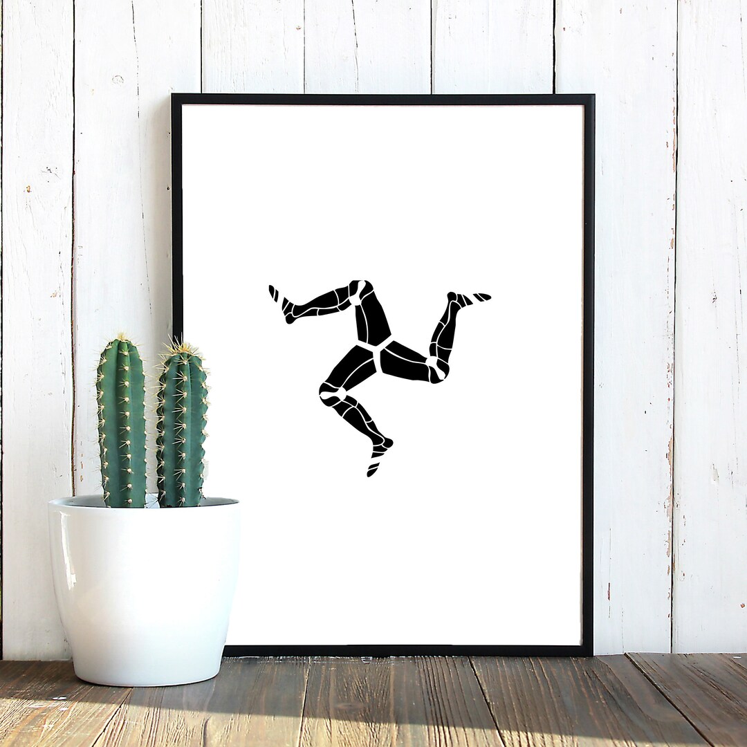 Isle of Man Triskelion SVG, Isle of Man 3 Legs, Isle of Man SVG ...