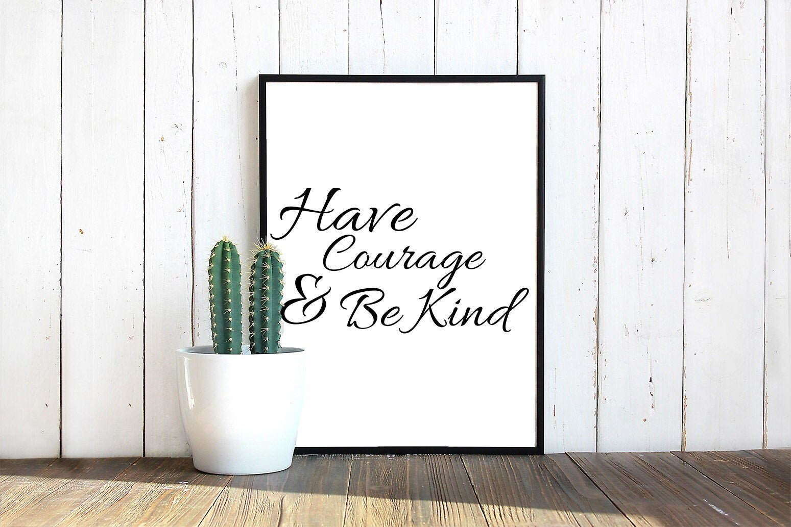 Have Courage and Be Kind Motivational Quote SVG, Decal, Cut Files ...