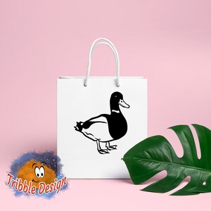 Standing Duck SVG, Duck Vector, Duck PNG, Duck Svg, Duck DXF, Animal ...