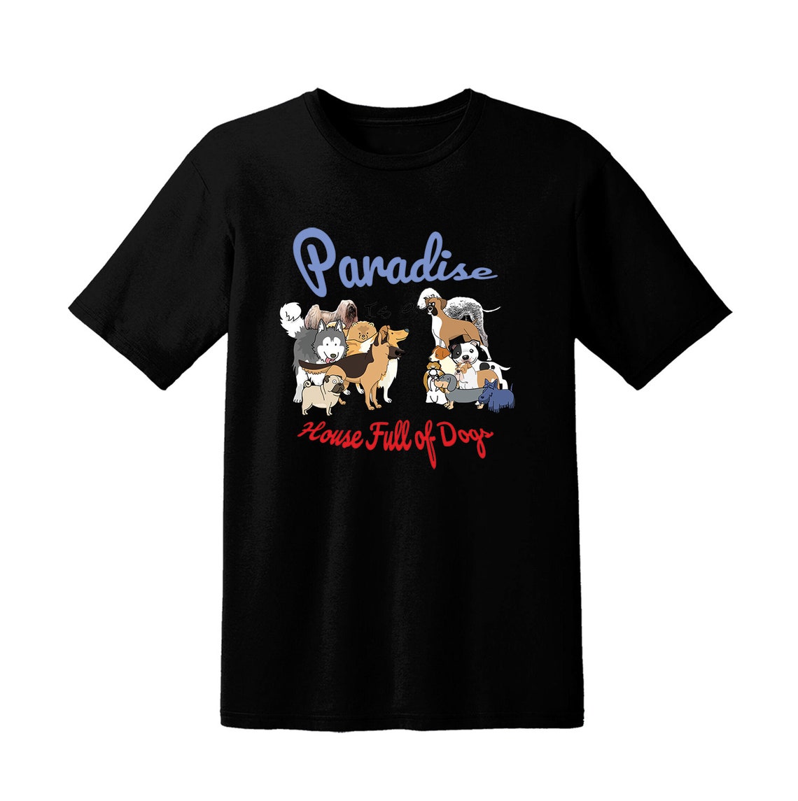 Paradise is a House Full of Dogs SVG - Dogs SVG - Dogs Decal - Dogs Svg ...