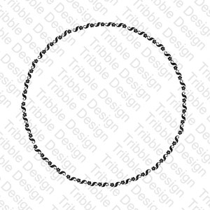 Circle Frames SVG, Circle Frame Decal, Circle Frame Cut Files, Clipart ...