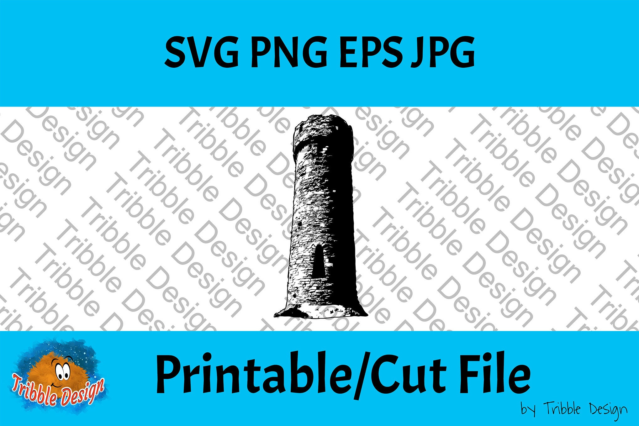 Castle Tower SVG, Tower Decal, Castle Tower, Cut Files, Decals, Vinyl ...