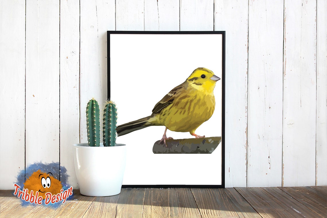 Yellowhammer Bird SVG Yellowhammer Yellowhammer Clipart - Etsy