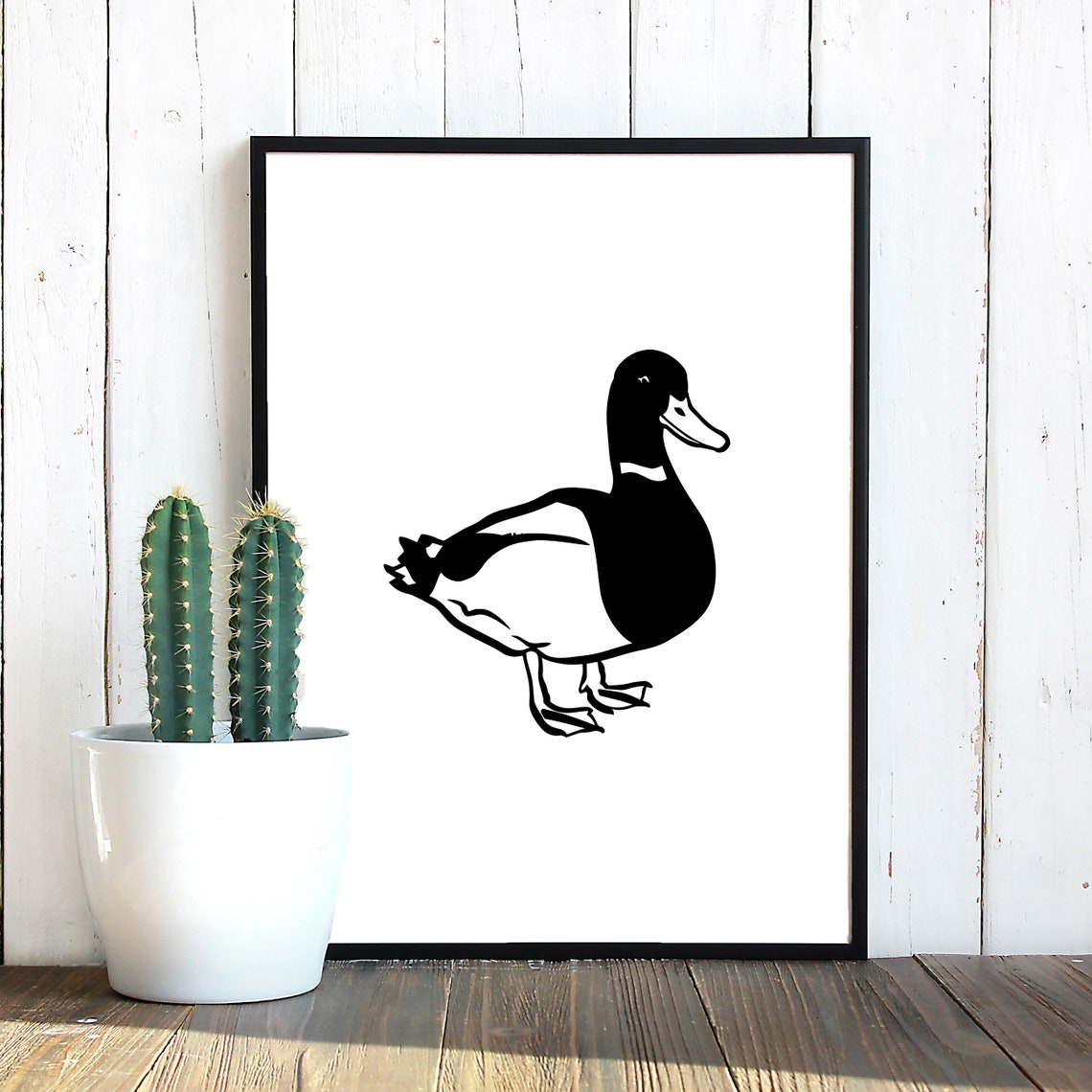 Standing Duck SVG, Duck Vector, Duck PNG, Duck Svg, Duck DXF, Animal ...