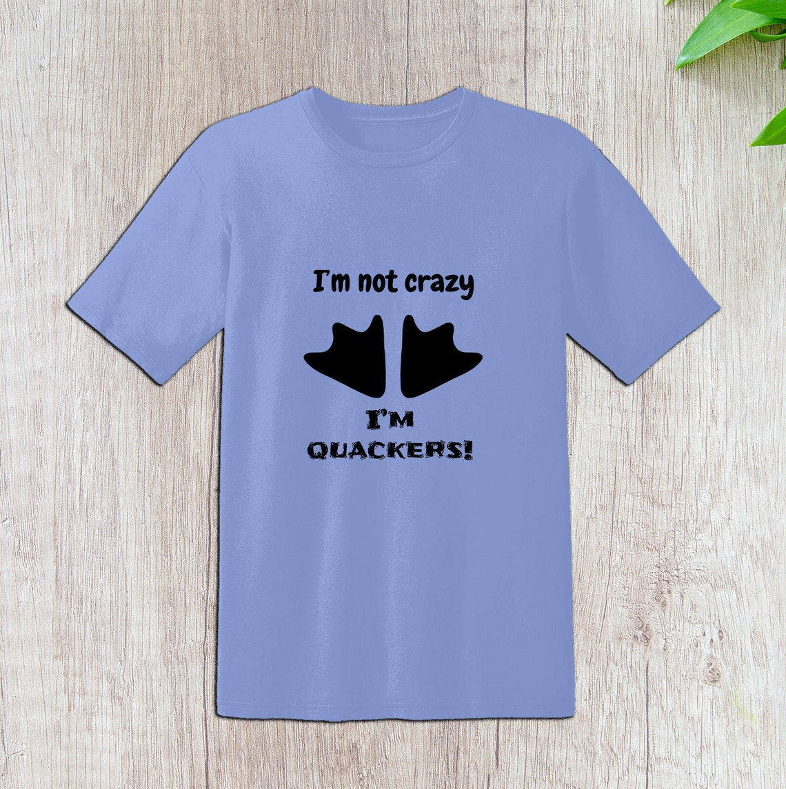 I'm Not Crazy I'm Quackers, Funny Duck SVG, Decal, Cut Files, Vinyl ...