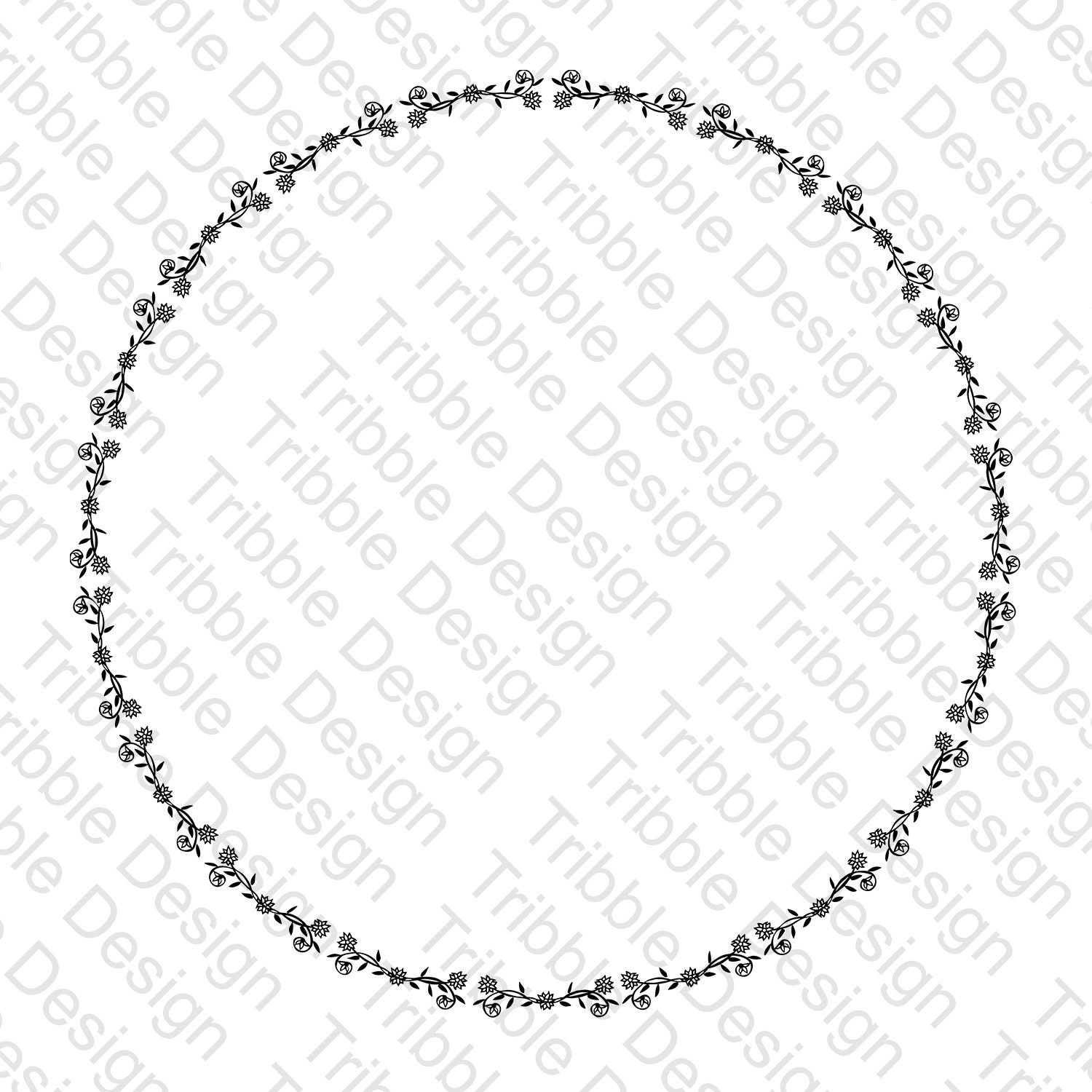 Circle Frames SVG, Circle Frame Decal, Circle Frame Cut Files, Clipart ...