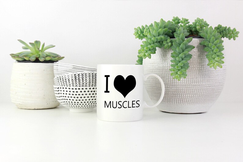 I Heart Muscles SVG, I Love Muscles Decal, Muscle, Cut Files, Vinyl ...