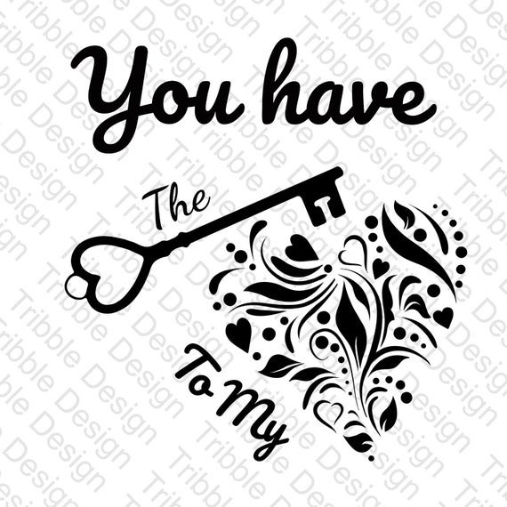 Clip Art Key To My Heart