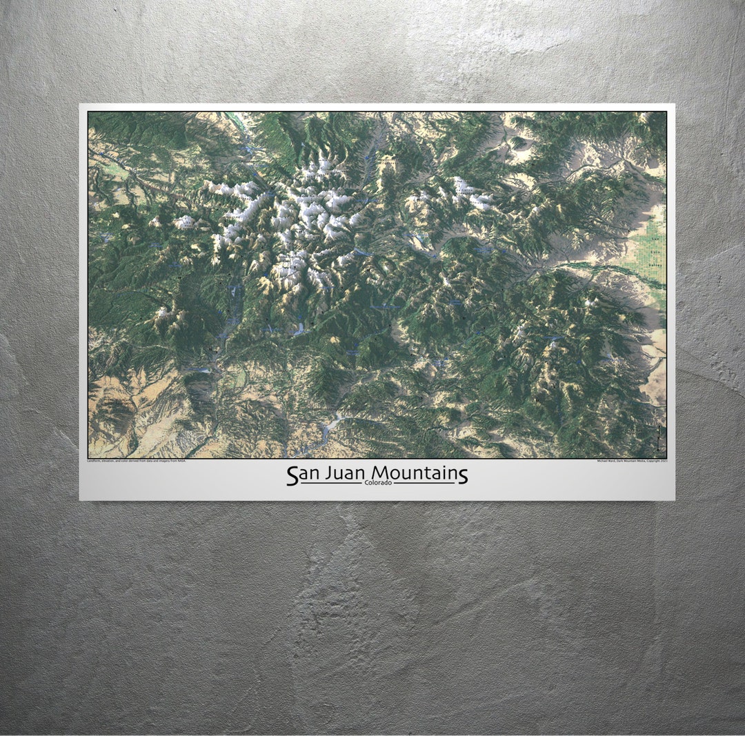 San Juan Mountains Poster Print - Etsy