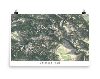 Colorado Trail Poster | Etsy
