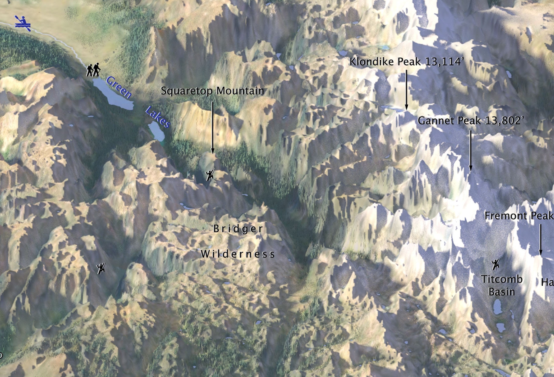 Wind River Range Poster Print - Etsy