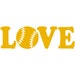 Love Baseball Vinyl Decal Car Window Bumper Sticker MLB Sports I Heart ...