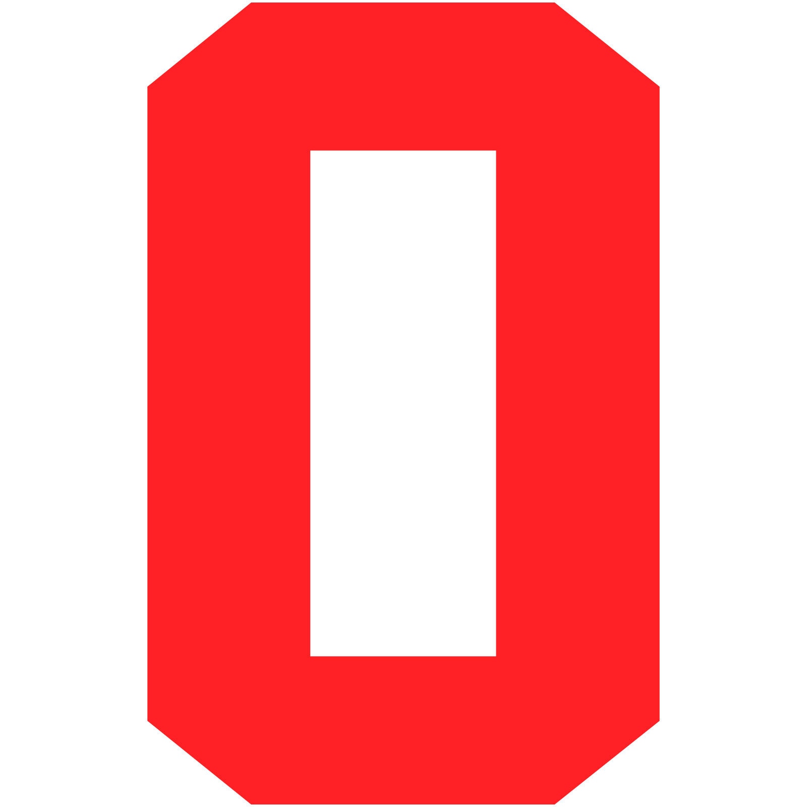 Varsity Letter O Decal Sticker Vinyl Window Laptop College Athletic ...