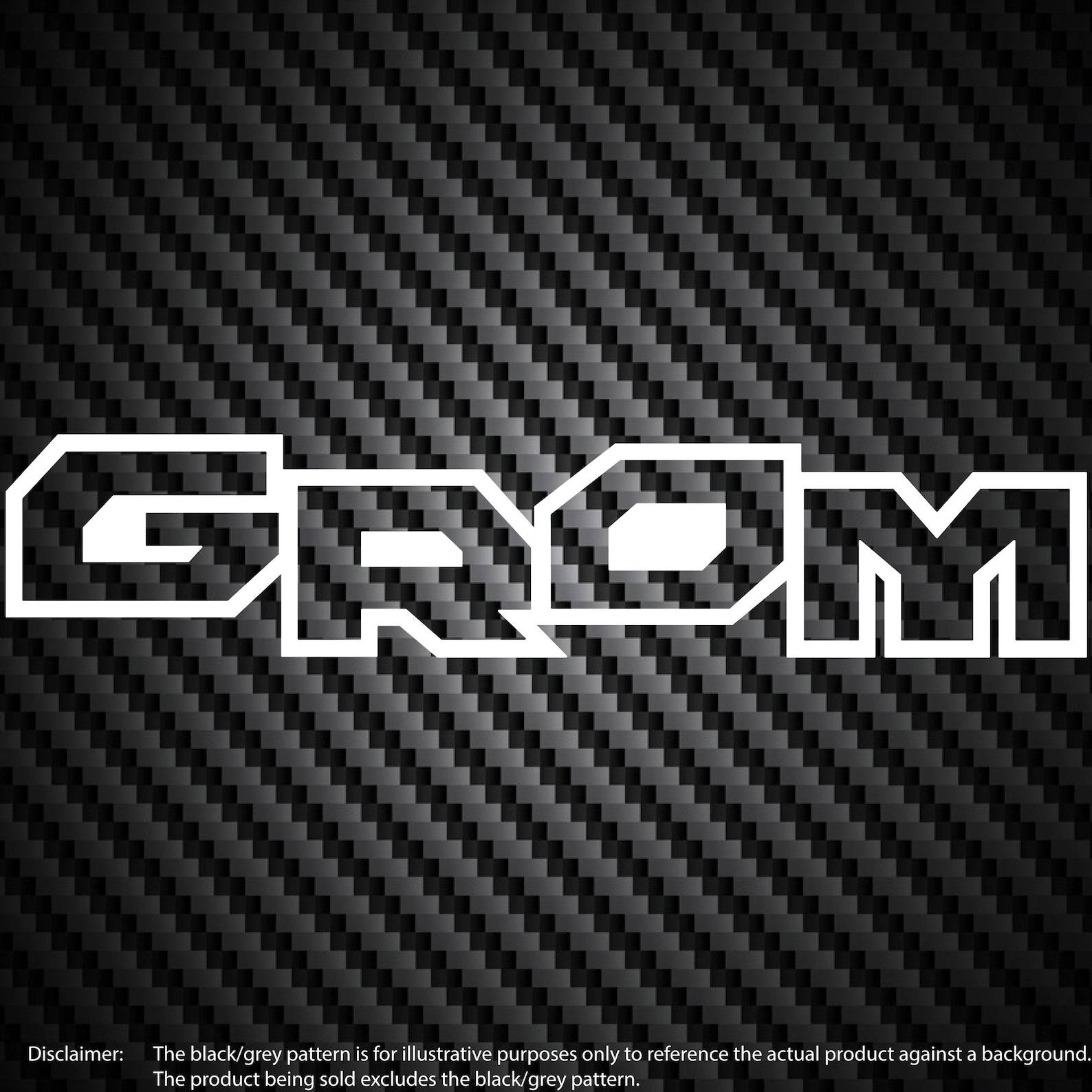 Grom Logo Vinyl Decal Car Window Bumper Sticker Select Color/size - Etsy