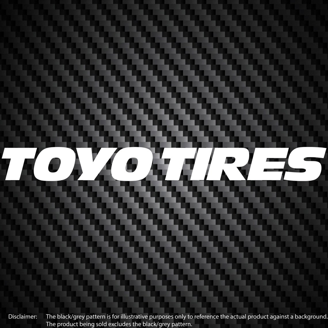 Toyo Tires Logo Vinyl Decal Car Window Bumper Sticker Truck Race ...