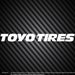 Toyo Tires Logo Vinyl Decal Car Window Bumper Sticker Truck Race ...