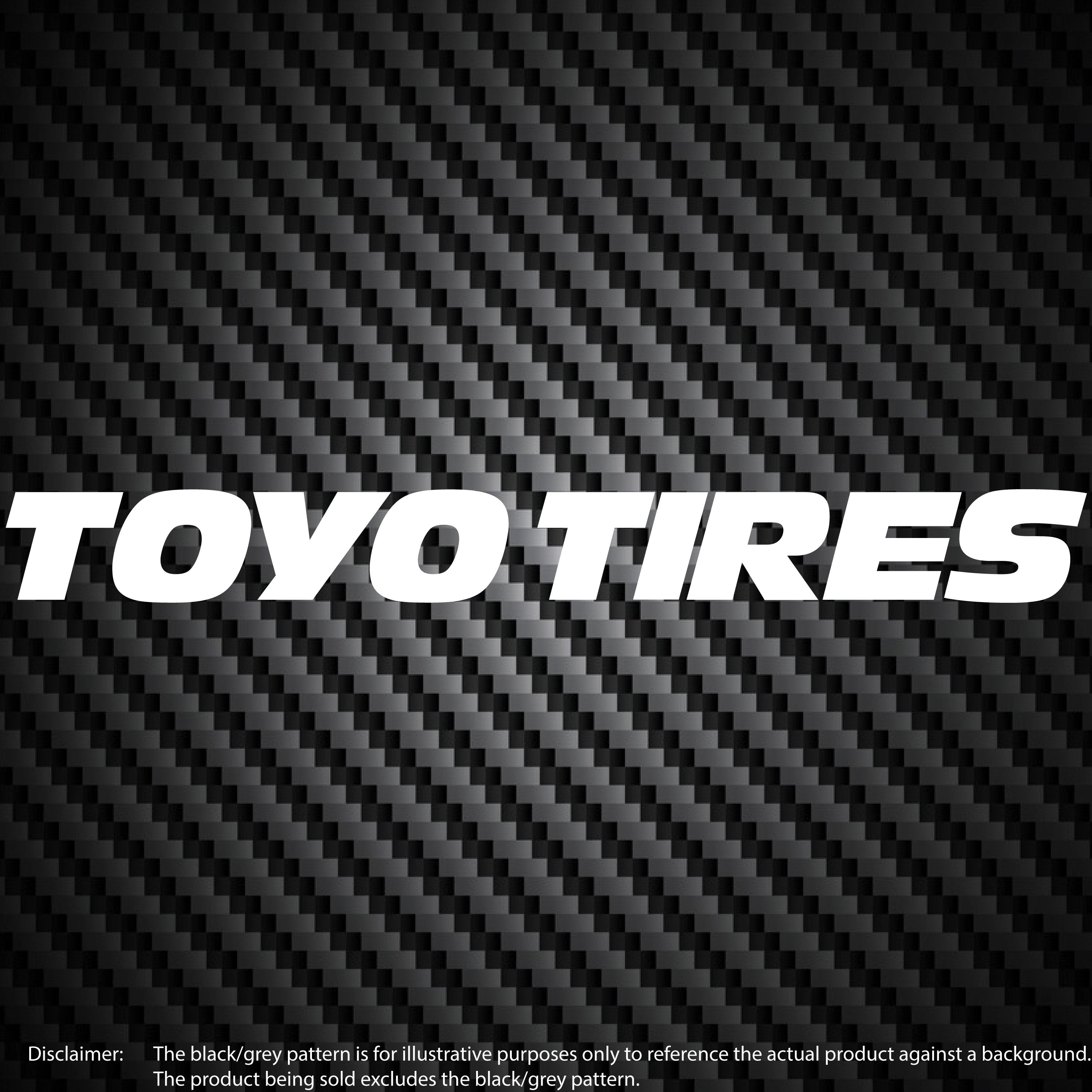 Toyo Tires Logo Vinyl Decal Car Window Bumper Sticker Truck - Etsy