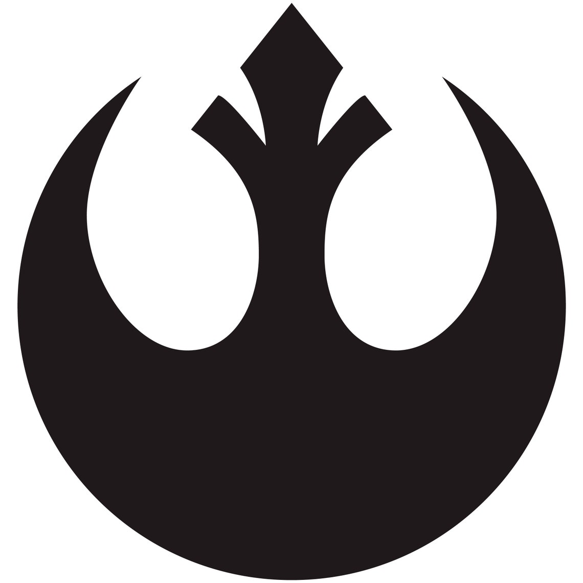 Star Wars Rebel Vinyl Decal Car Window Bumper Sticker Select - Etsy