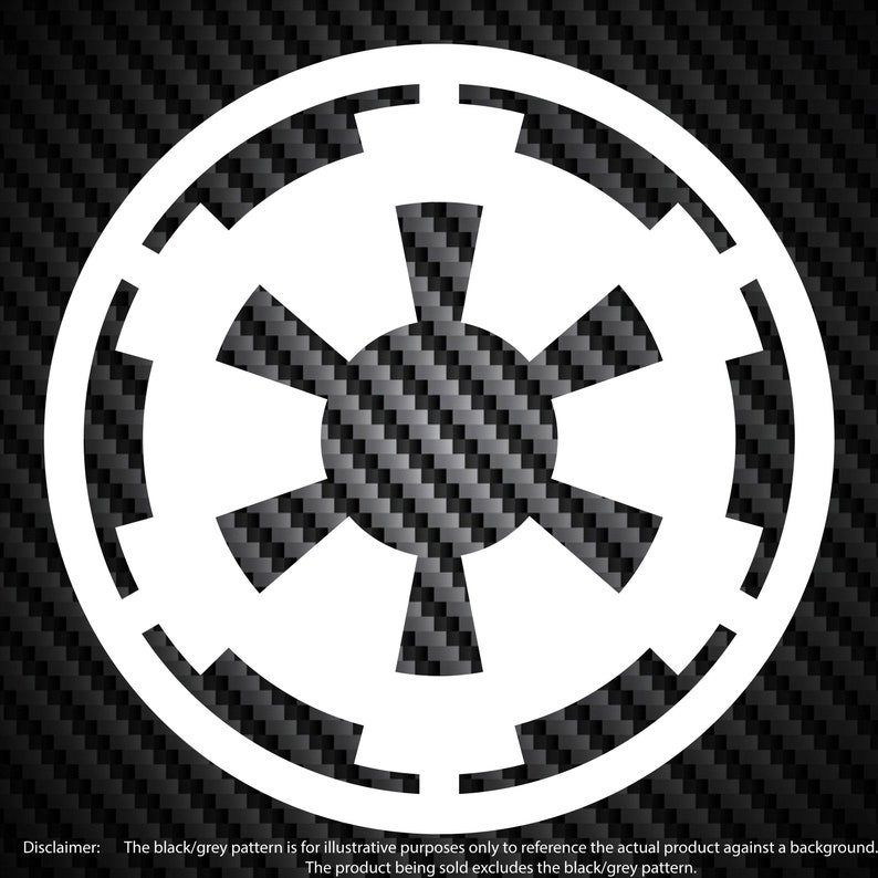 Star Wars Imperial Logo Vinyl Decal Car Window Bumper Sticker Select ...