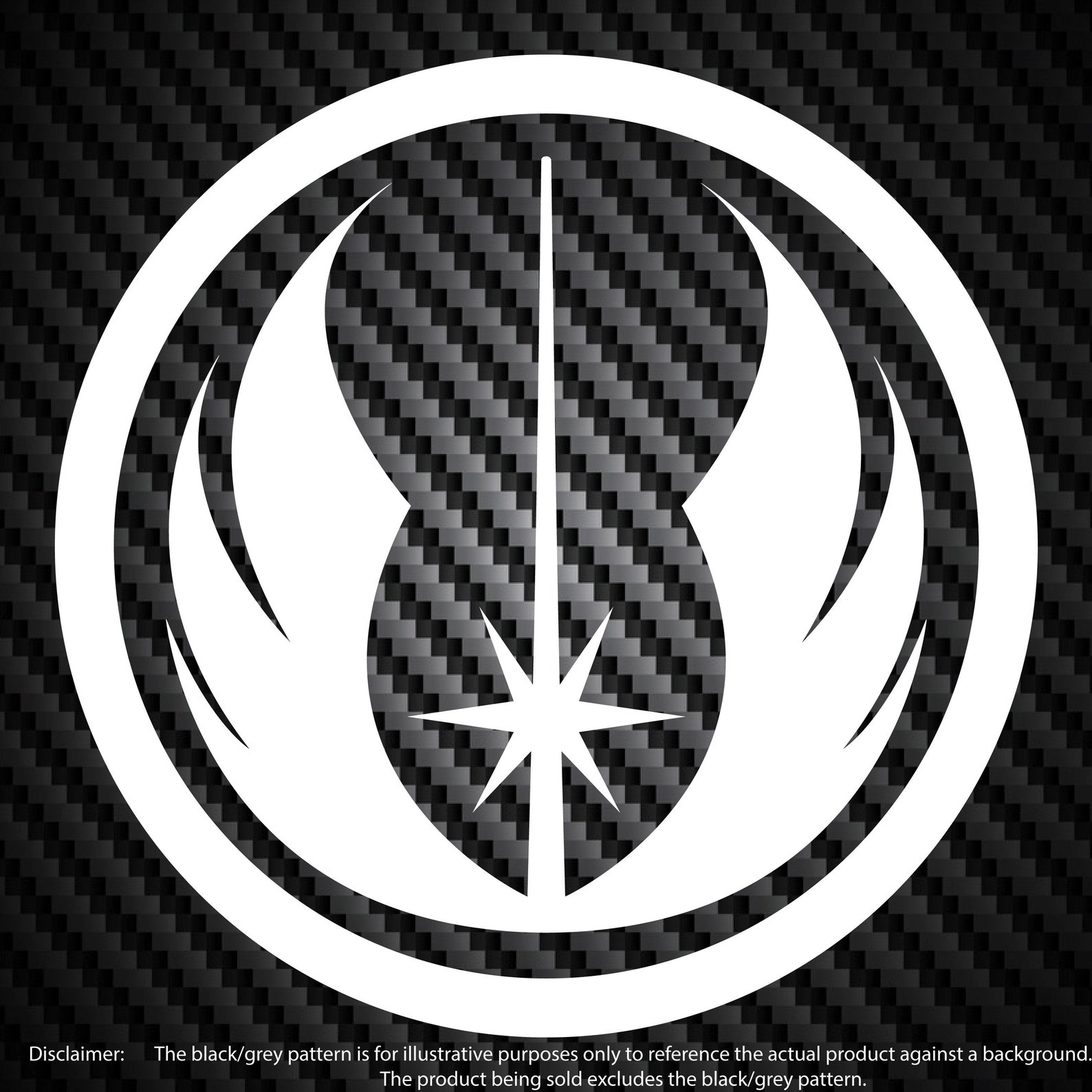 Star Wars Jedi Logo Vinyl Decal Car Window Bumper Sticker Select Color ...