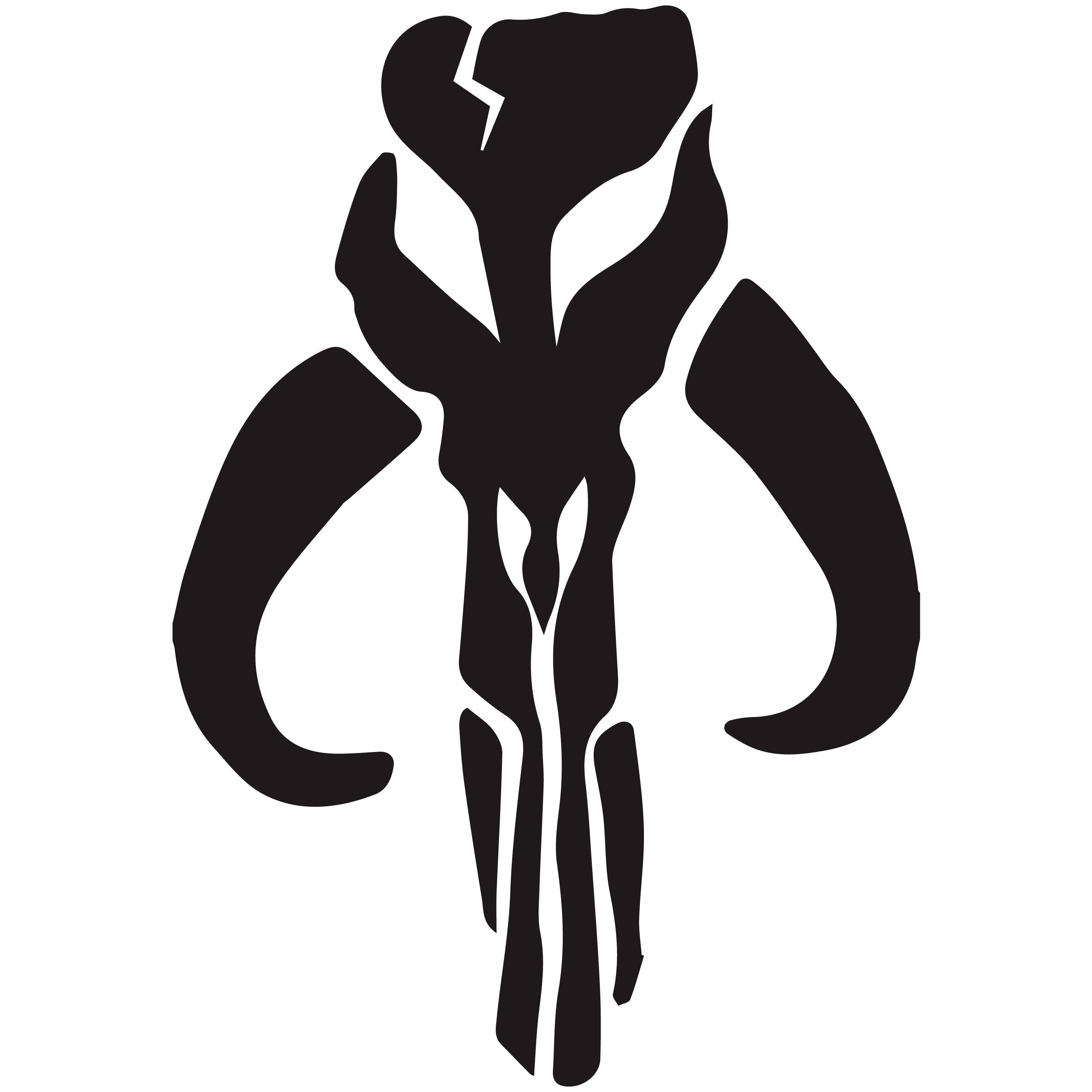 Star Wars Bounty Hunter Vinyl Decal Car Window Bumper Sticker - Etsy