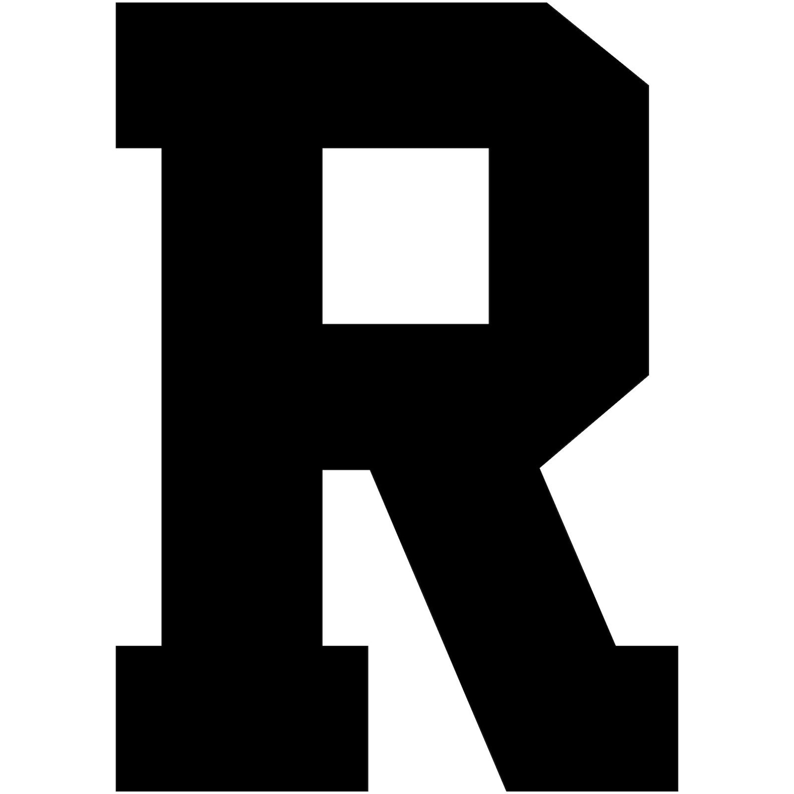 Varsity Letter R Decal Sticker Vinyl Window Laptop College - Etsy