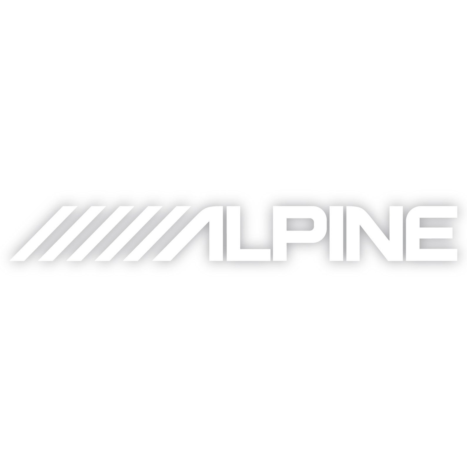 Alpine Logo Vinyl Decal Car Window Bumper Sticker Truck Audio - Etsy